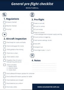 Download Pre-flight Checklist - Scout Aerial Australia